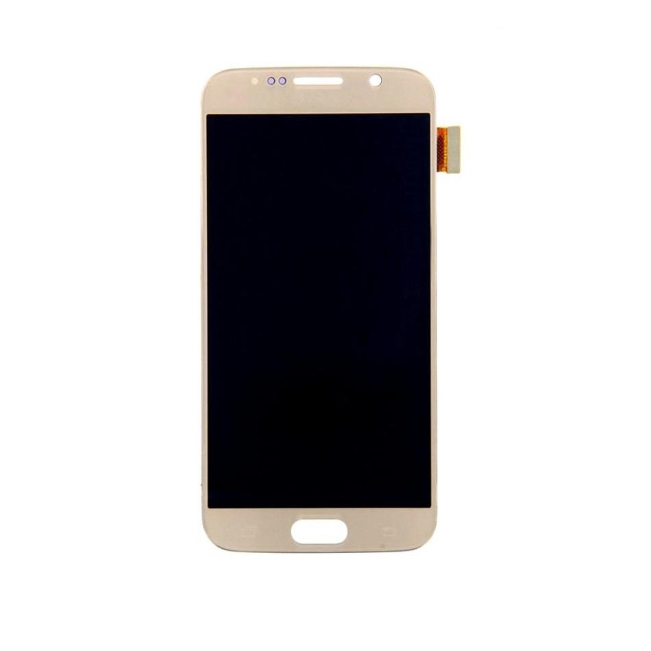 LCD with Touch Screen for Samsung Galaxy S6 - Gold by Maxbhi.com