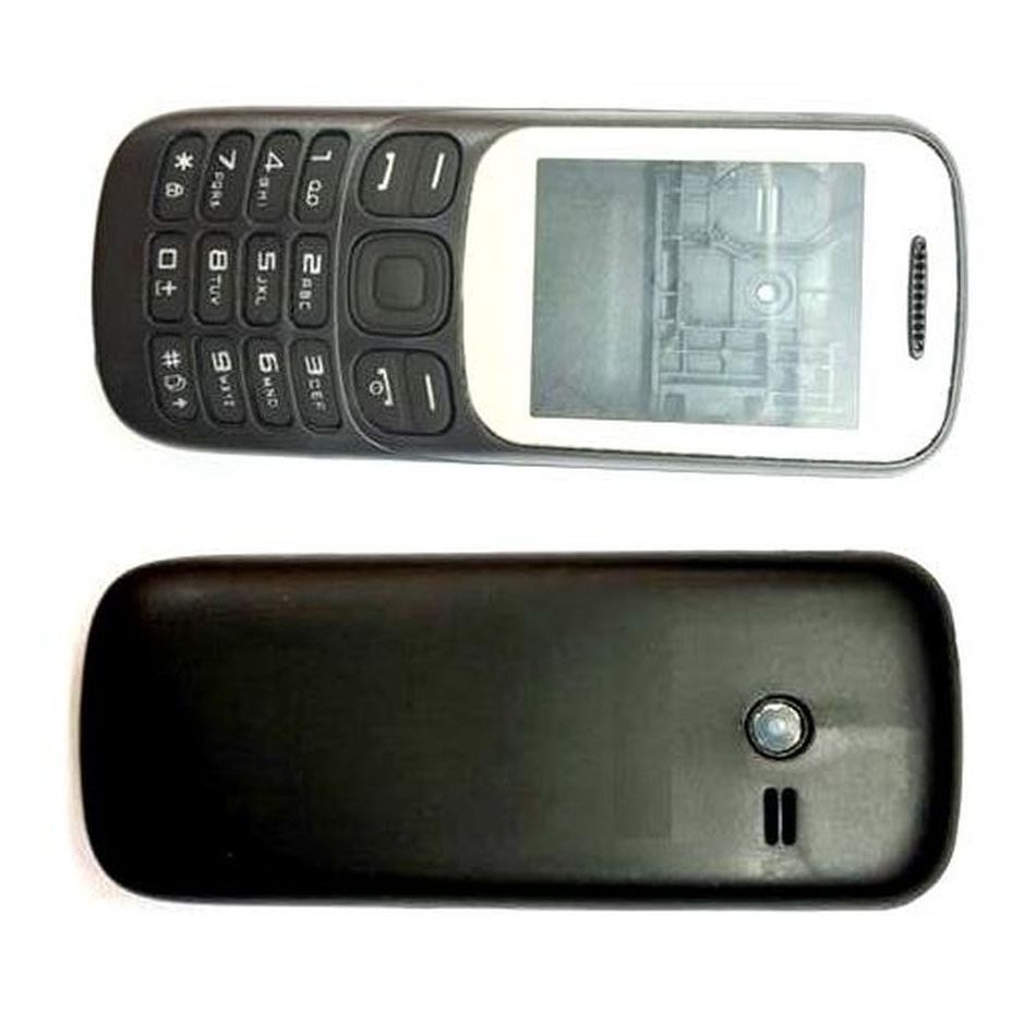 Full Body Housing for Samsung Metro 312 SM-B312E - Black - Maxbhi.com