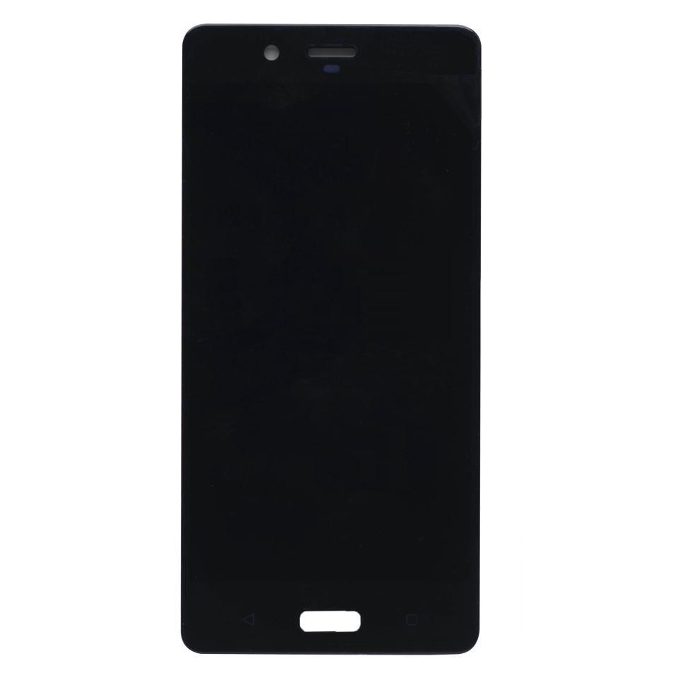 LCD with Touch Screen for Nokia 8 - Steel by Maxbhi.com