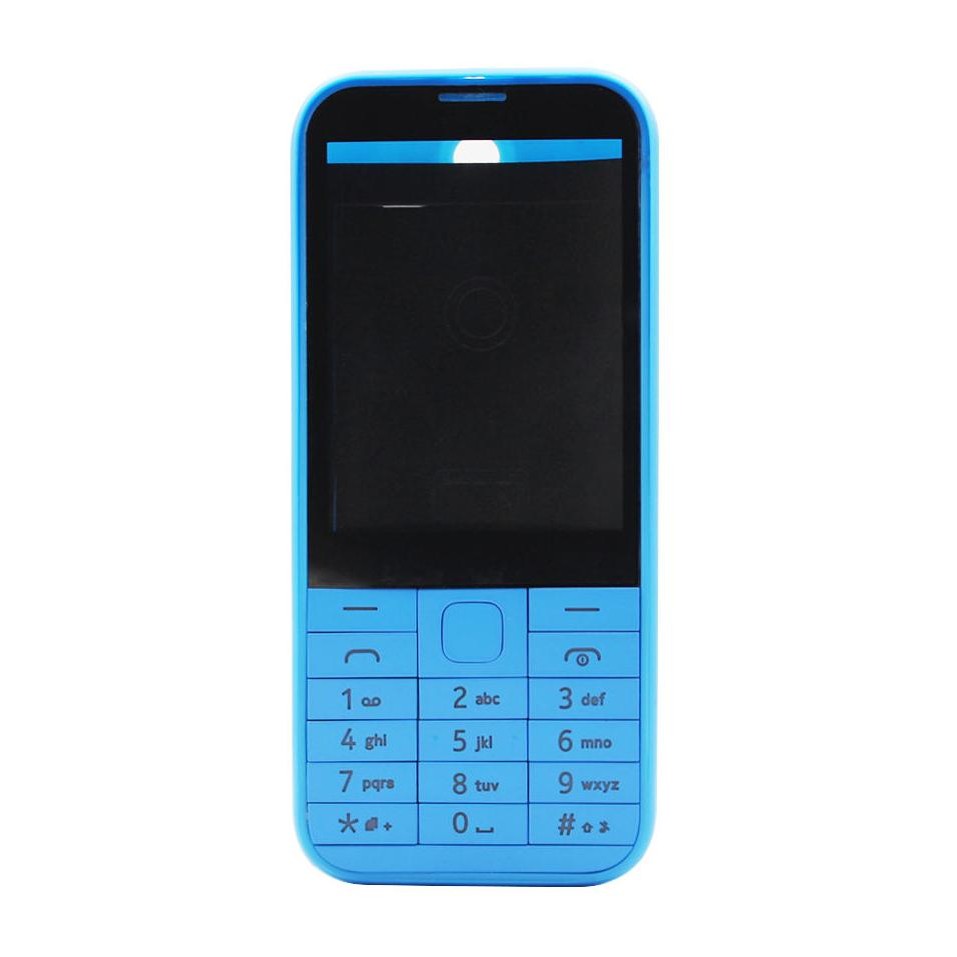 Full Body Housing for Nokia 225 Dual SIM - Blue - Maxbhi.com