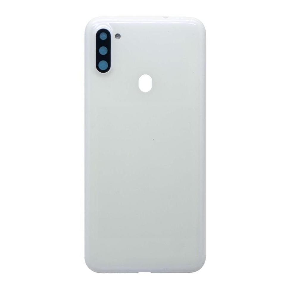 Back Panel Cover for Samsung Galaxy A11 - White - Maxbhi.com