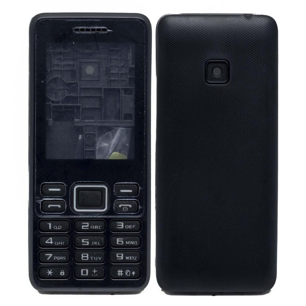 Full Body Housing for Samsung Metro B350E - Black - Maxbhi.com