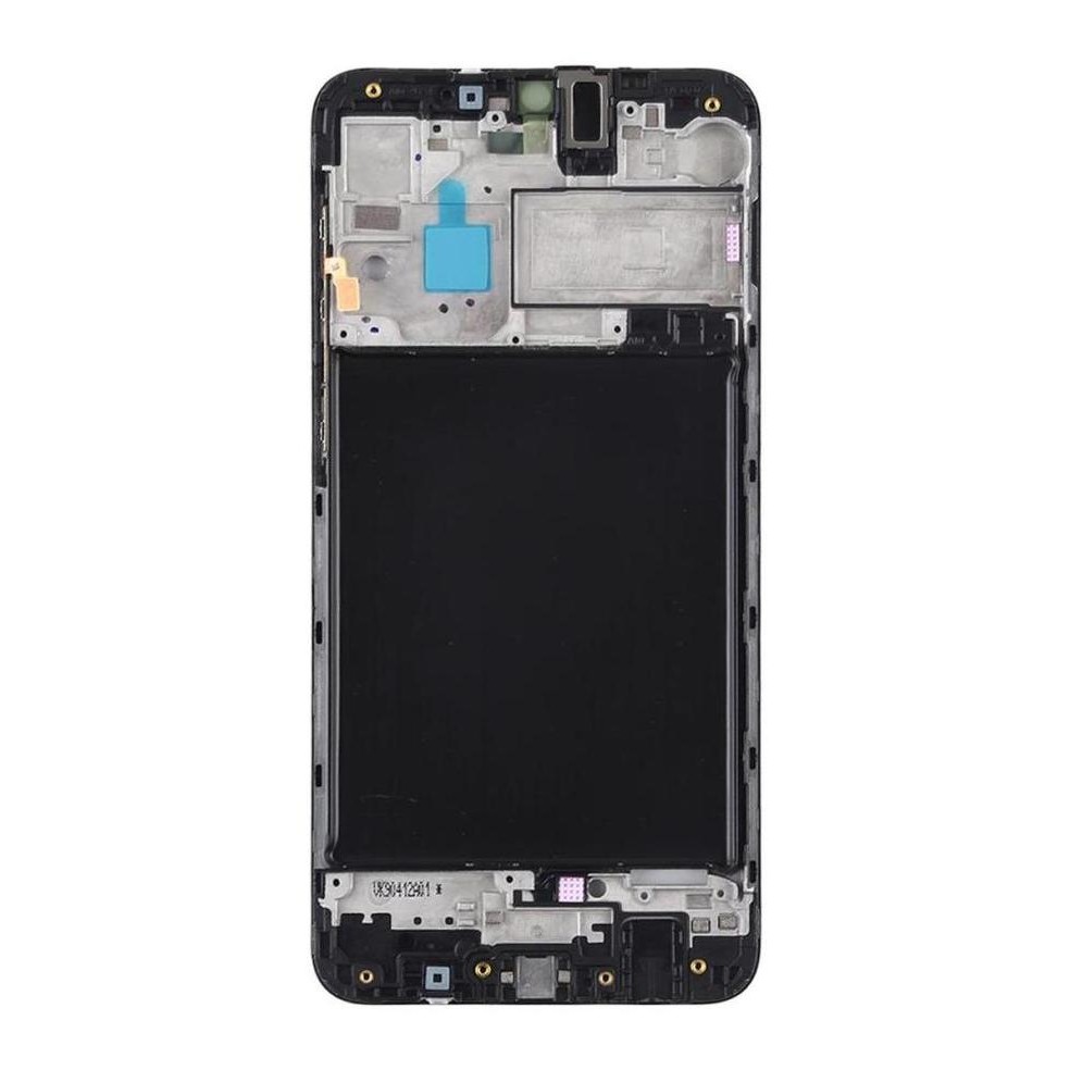 LCD Frame Middle Chassis for Samsung Galaxy A10 - Black by Maxbhi.com