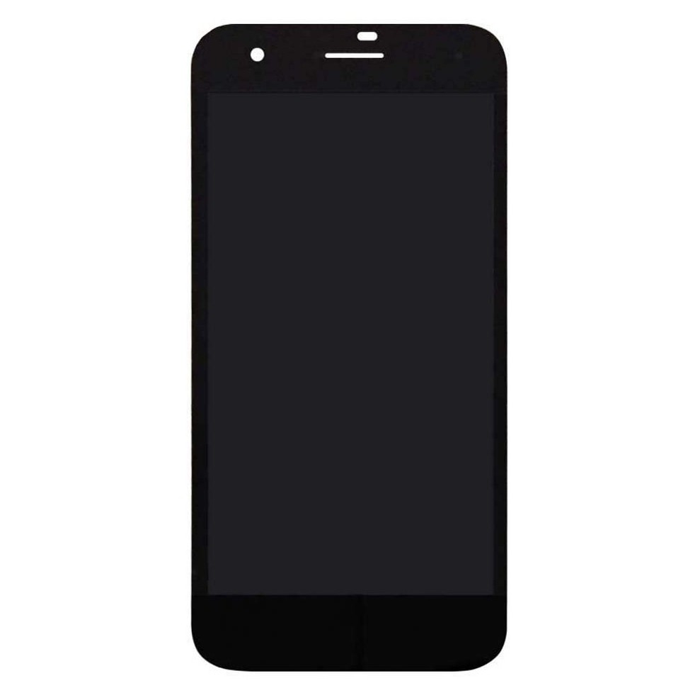LCD with Touch Screen for Vodafone Smart E8 - White by Maxbhi.com